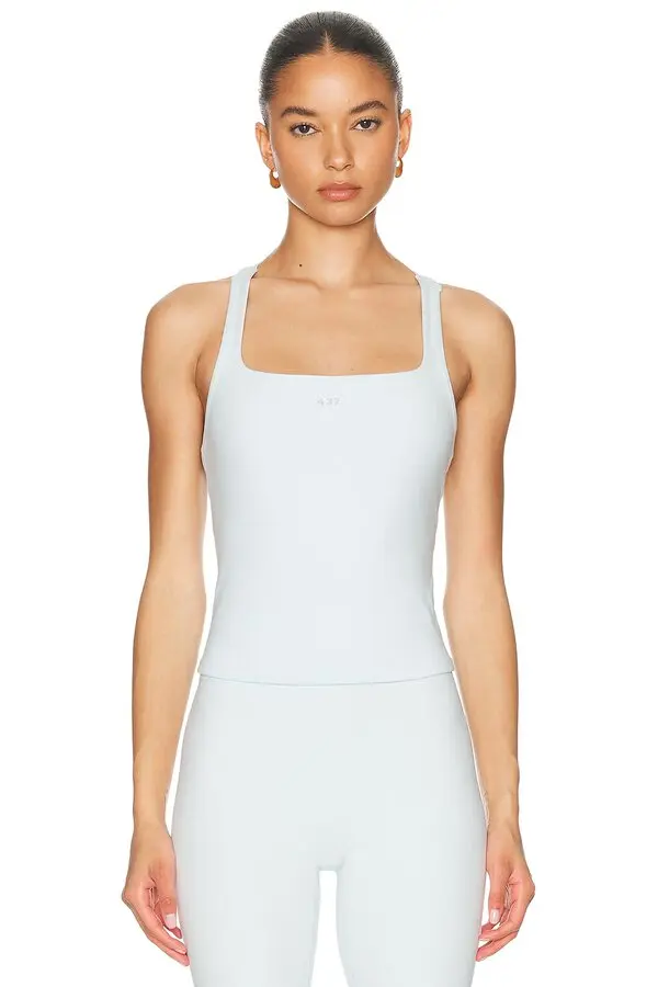 437 The Contour Tank Top - Ice Blue