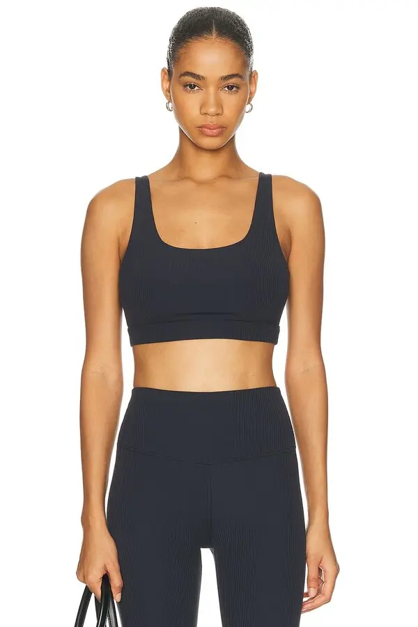 Splits59 Airweight Rib Sports Bra - Black