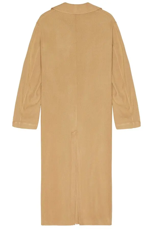 THE ROW Kenia Long Coat - Chamois