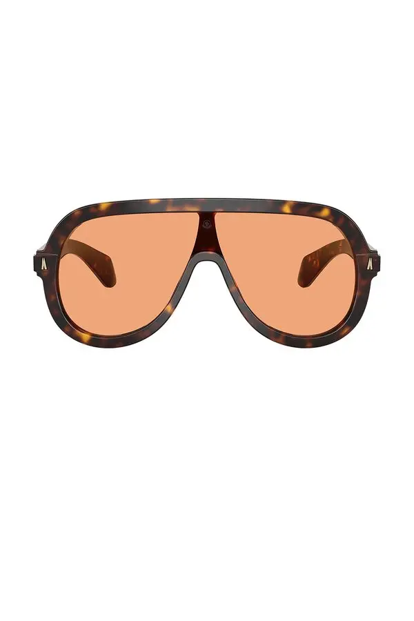 Moncler Sunsette Aviator Sunglasses - Brown
