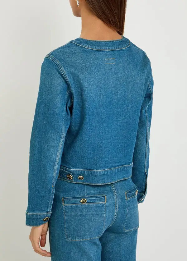 MOTHER Stretch-denim Jacket