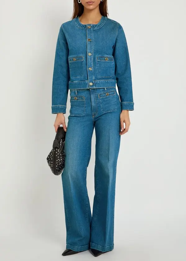 MOTHER Stretch-denim Jacket