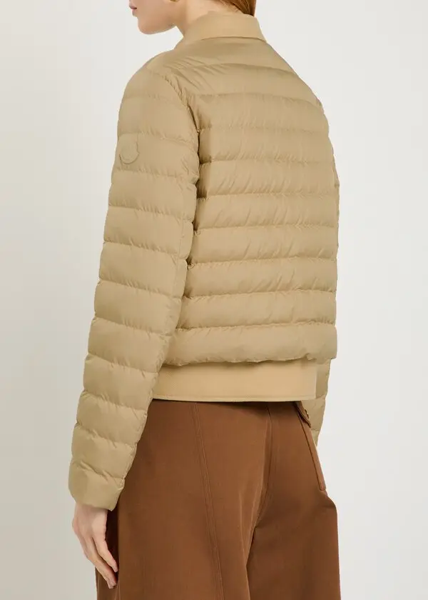 Moncler Padded Shell Jacket - Beige