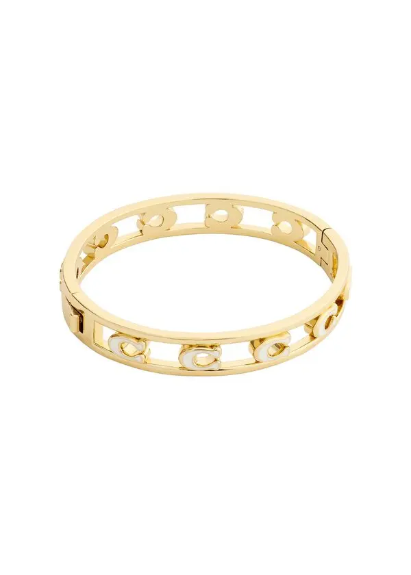 COACH Logo Bangle - Gold