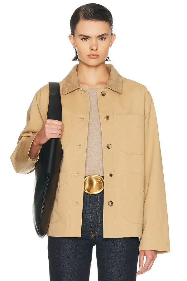 Khaite Wyatt Jacket - Wheat