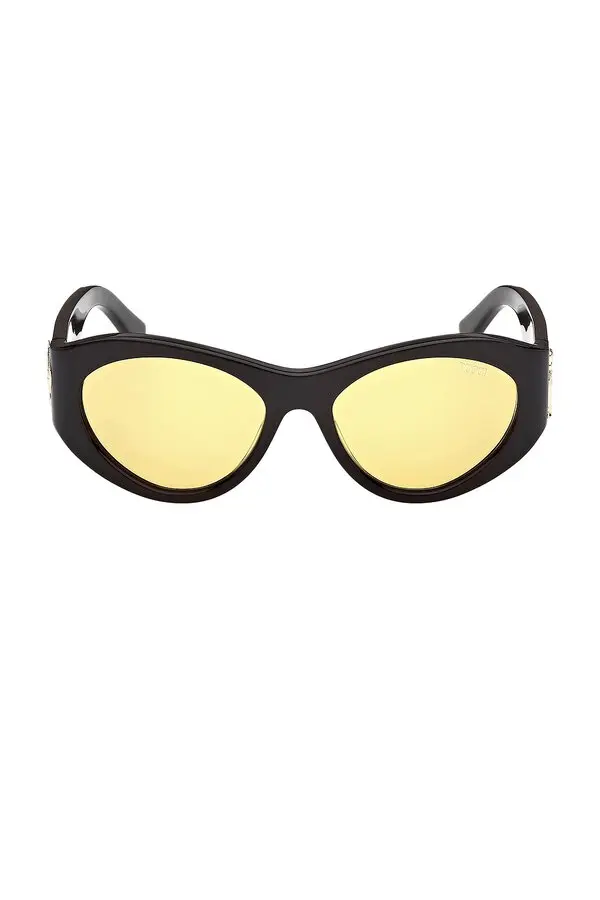 Emilio Pucci Cat Eye Sunglasses - Black & Brown
