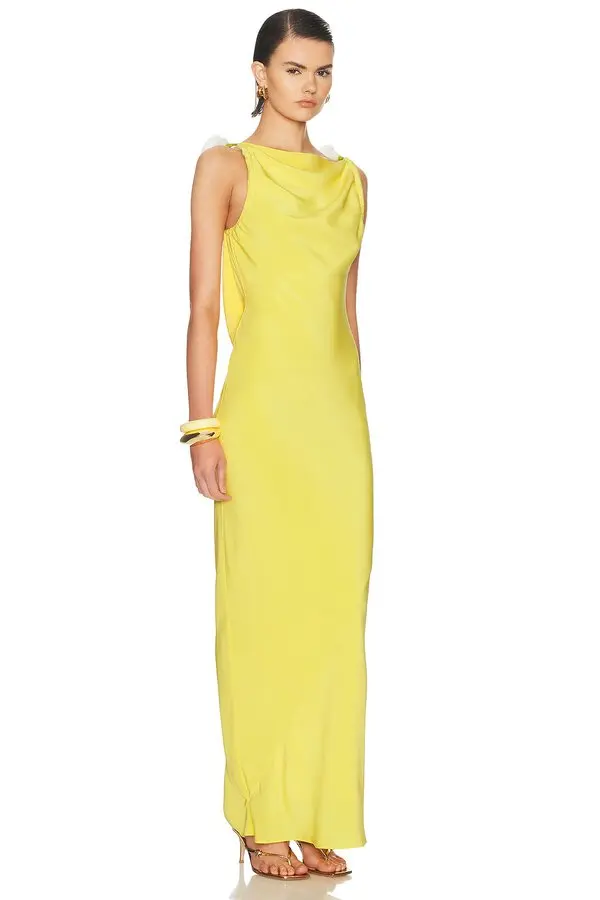 Cult Gaia Celestina Dress - Canary