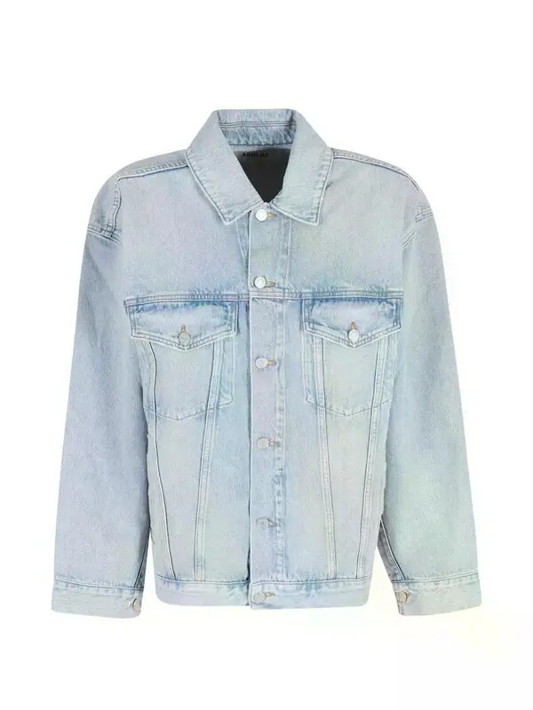 AGOLDE Button-up Denim Jacket - Blue