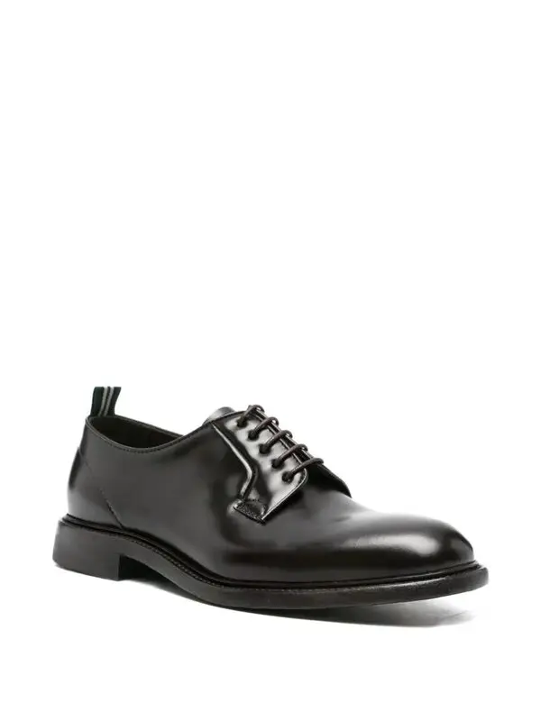 GREEN GEORGE Lace-up Derby Shoes - Brown