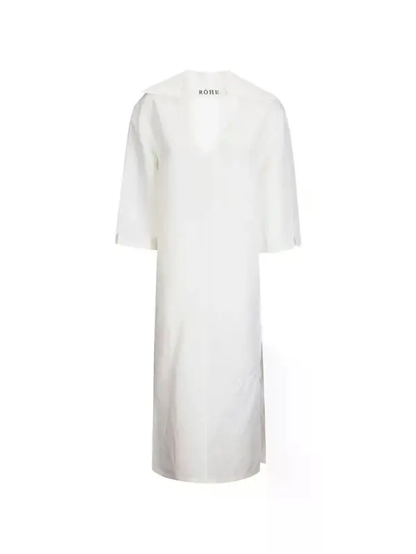 RÓHE V-neck Midi Dress