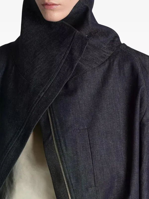BATAKOVIC Funnel-neck Denim Jacket
