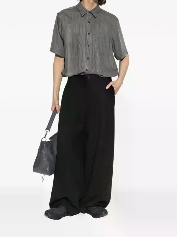 Rag & Bone Vertical-stripe Short-sleeve Shirt