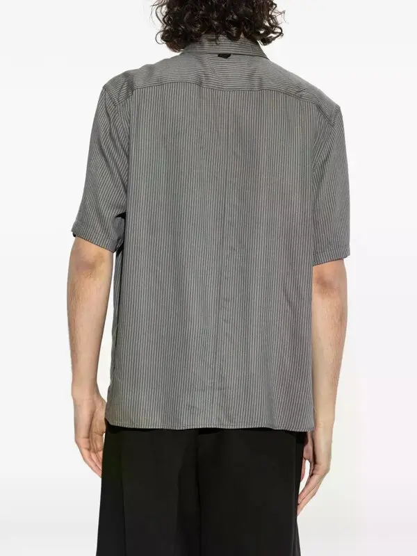 Rag & Bone Vertical-stripe Short-sleeve Shirt