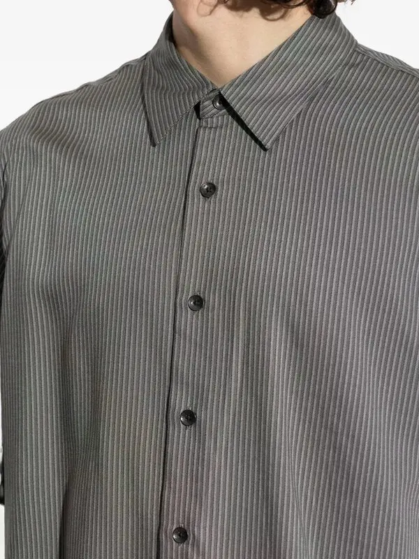 Rag & Bone Vertical-stripe Short-sleeve Shirt