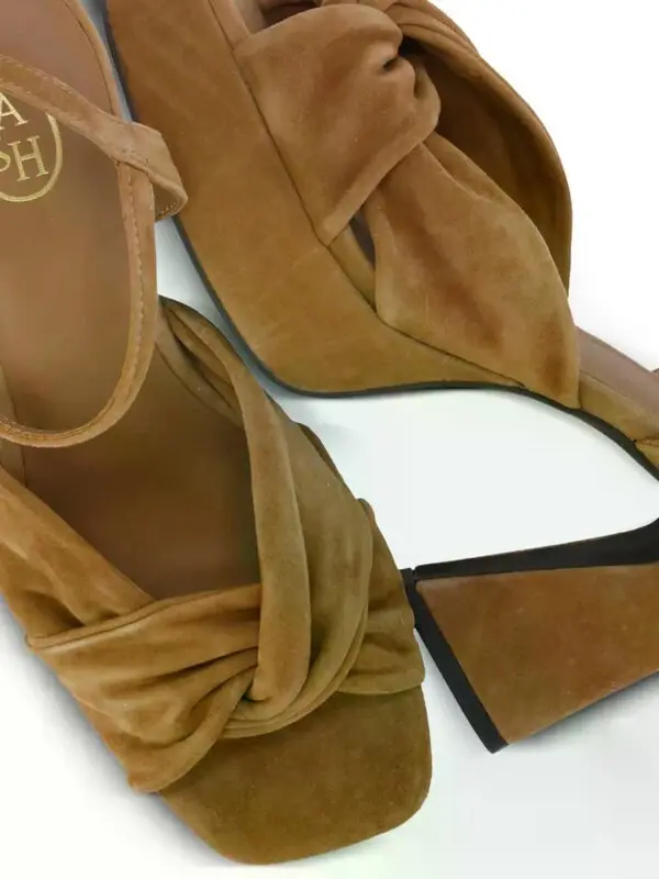 Ash Knotted Platform Sandals - Neutrals