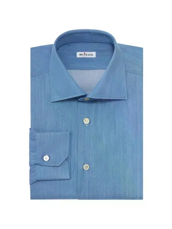 Kiton Cotton Shirt - Blue