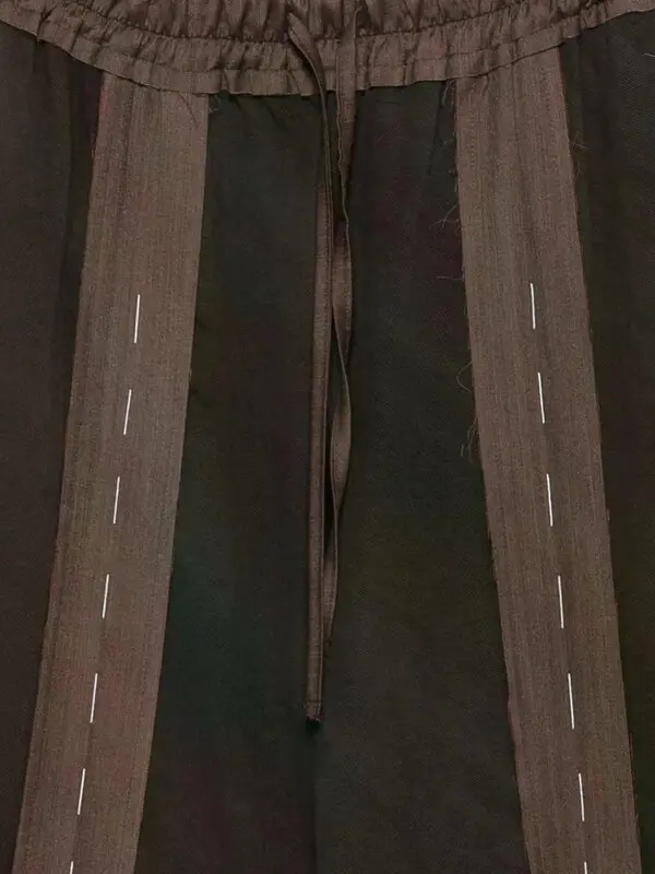 SONIA CARRASCO Contrast-panel Trousers