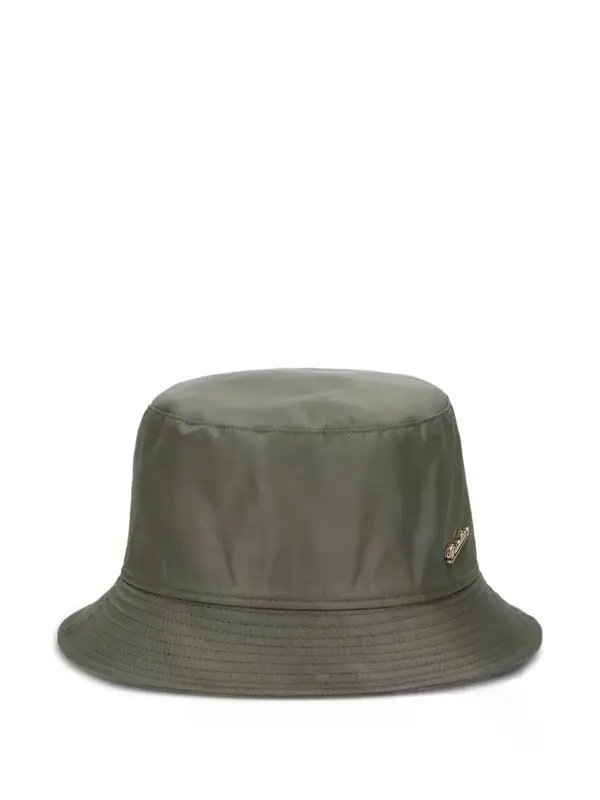 Borsalino Logo-plaque Bucket Hat - Green