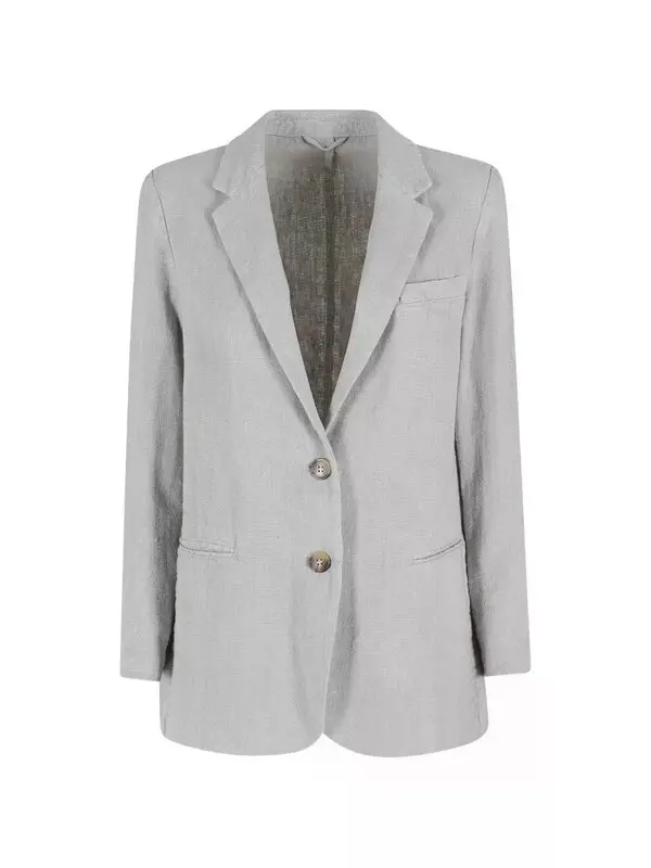 KILTIE Notched-lapel Blazer - Grey