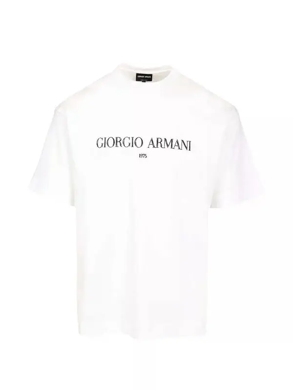 Giorgio Armani Logo-print T-shirt - White