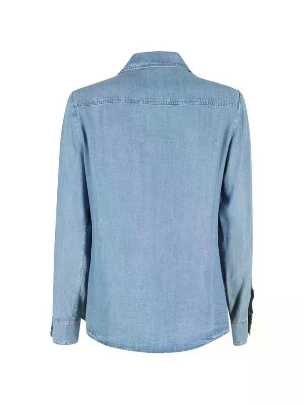 KILTIE Flap-pocket Denim Shirt