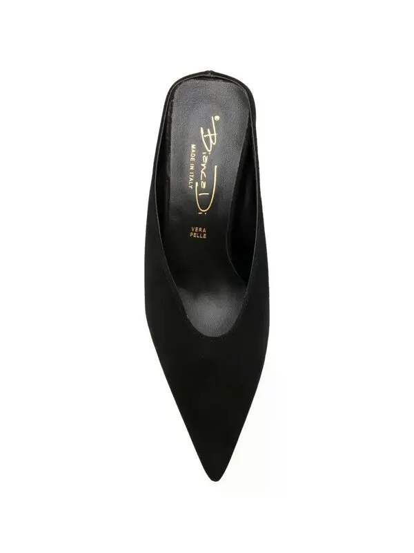 BIANCADI Bianca Di Pointed-toe Wedge Mules