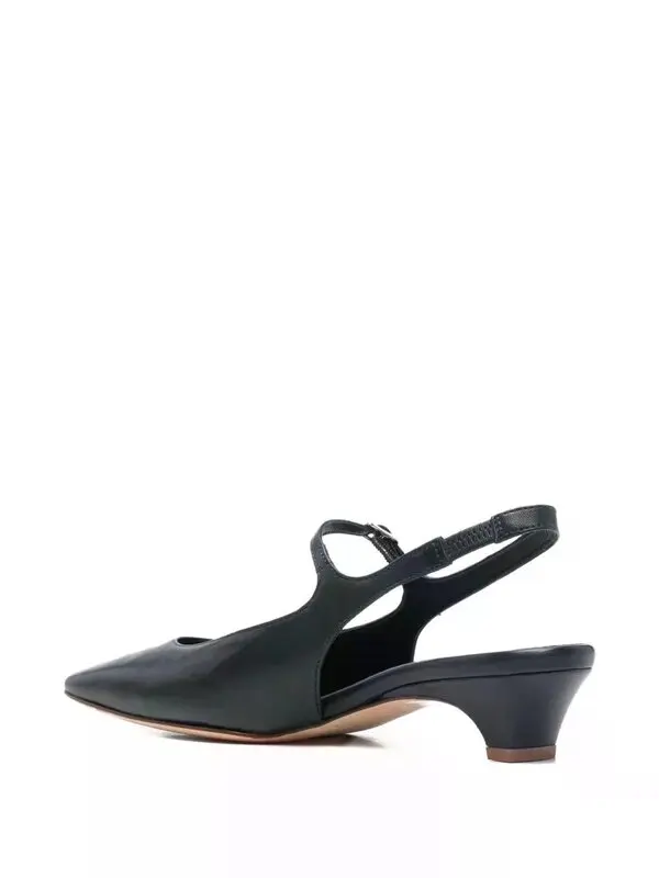 LORENA PAGGI Pointed-toe Slingback Pumps