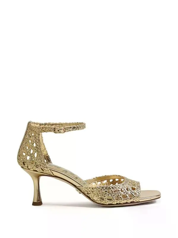 Sam Edelman Peyton Woven Sandals - Gold