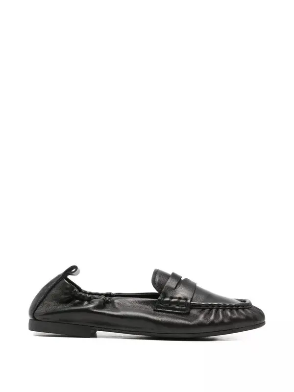 SUMMERY COPENHAGEN Lea Elasticated Loafers - Black