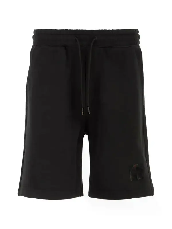 Hugo Drawstring-waist Shorts - Black