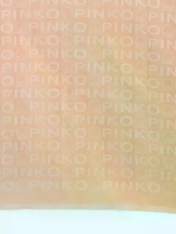 Pinko Logo Frayed Scarf - Neutrals