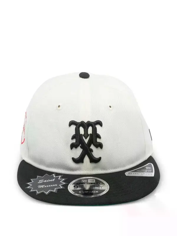 SAINT MXXXXXX Logo-patch Cap - White