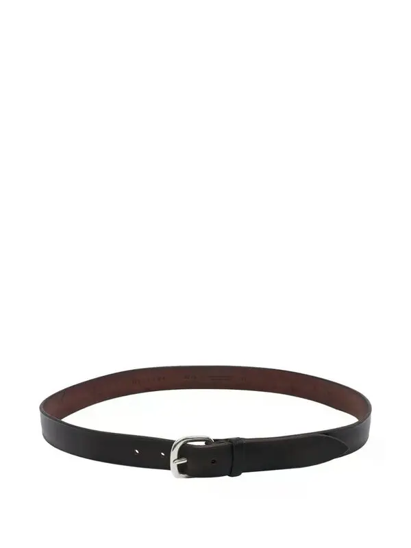 ORTIGNI Bull Soft-leather Belt - Brown