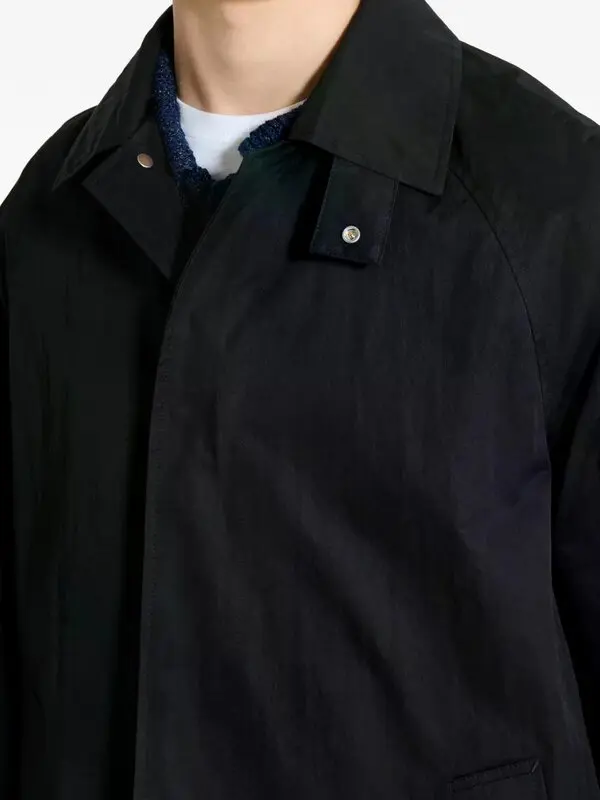 SUNFLOWER Raglan Coat - Black