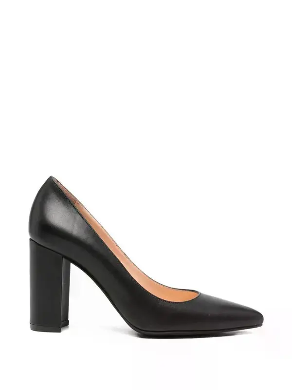 SERGIO MORETTI FIRENZE Pointed-toe Block-heel Pumps