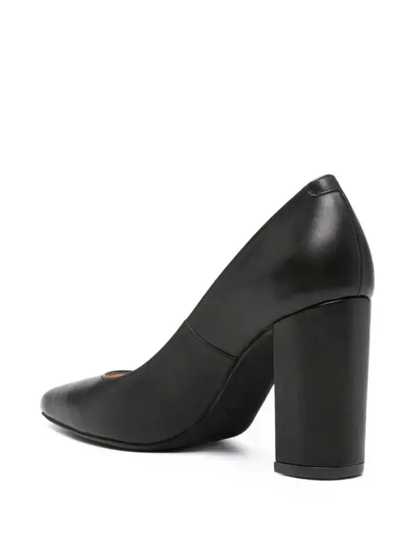 SERGIO MORETTI FIRENZE Pointed-toe Block-heel Pumps