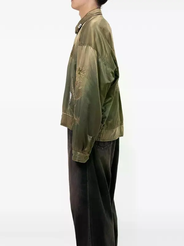 Mihara Yasuhiro Embroidered Bomber Jacket