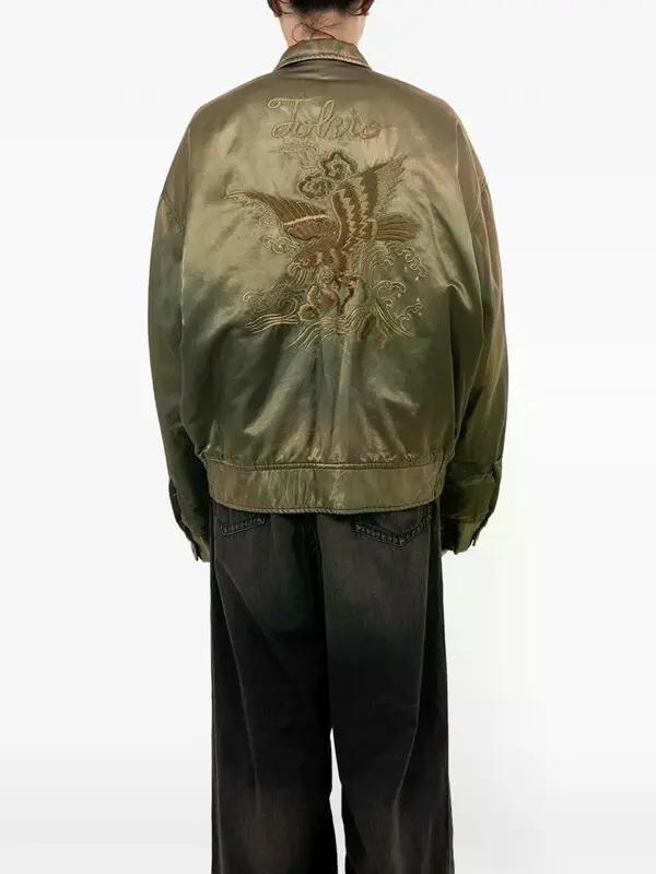 Mihara Yasuhiro Embroidered Bomber Jacket