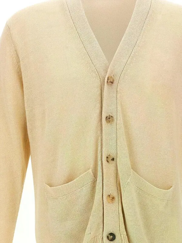 FILIPPO DE LAURENTIIS V-neck Button-up Cardigan