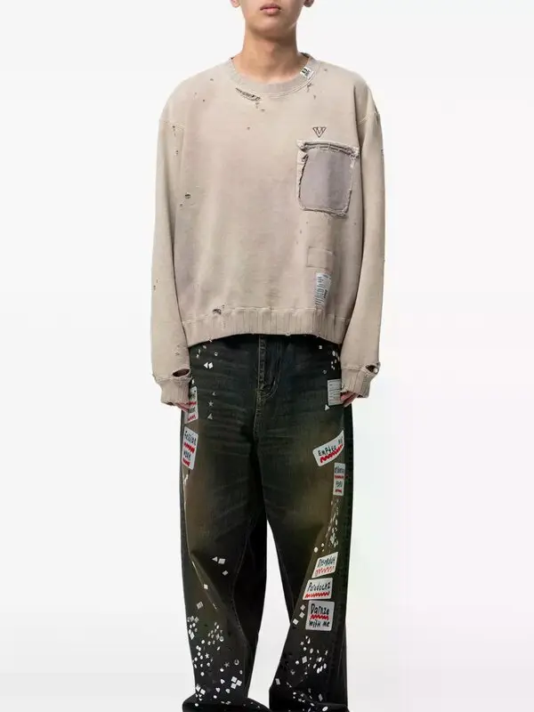 Mihara Yasuhiro Sun-faded Sweatshirt