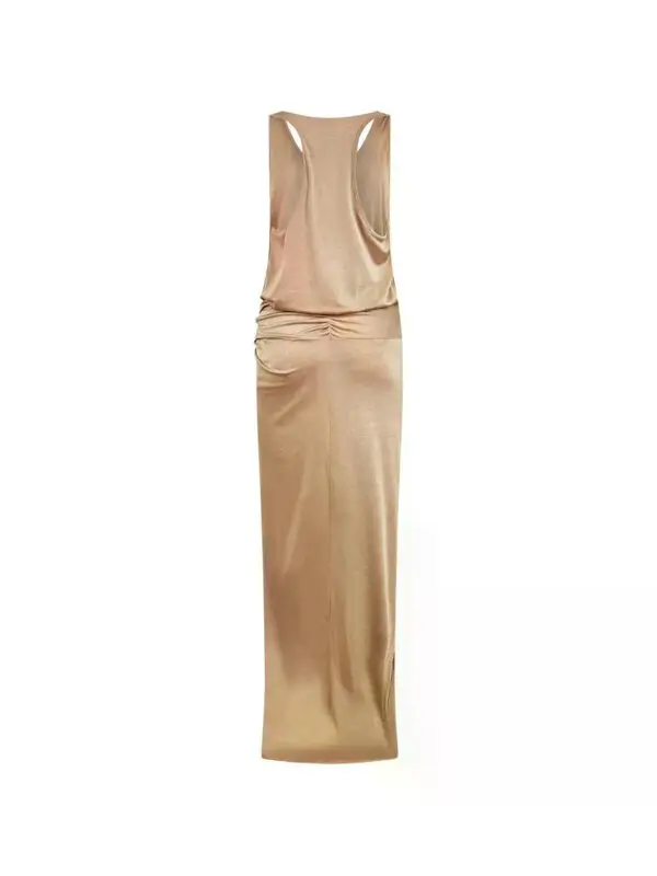 Andamane Juno Draped Maxi Dress - Gold