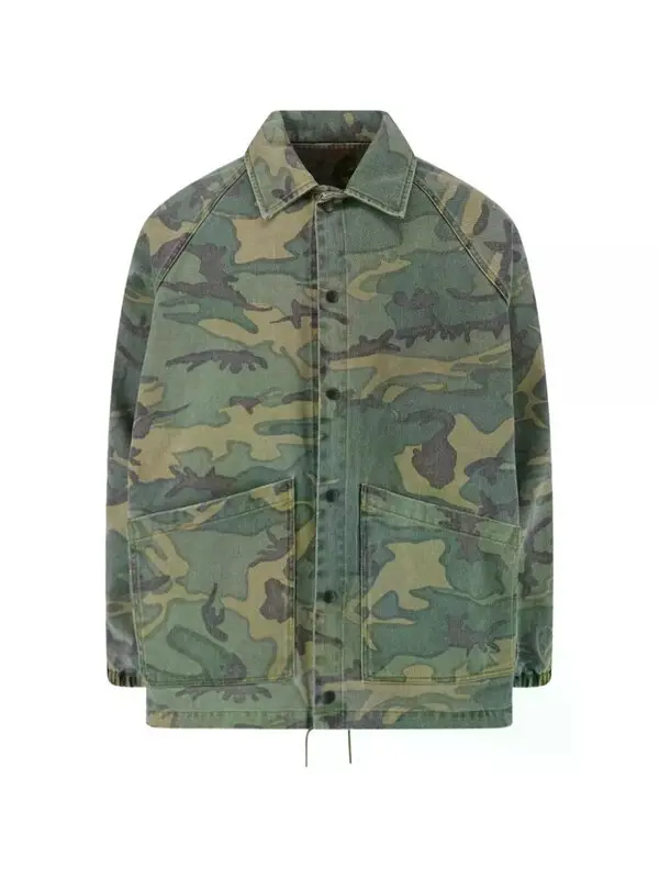 Needles Reversible Camouflage-pattern Jacket - Green