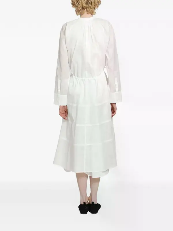 JIL SANDER Tiered Midi Dress