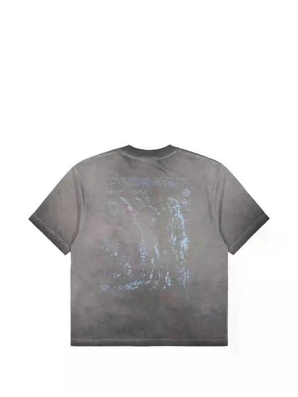 Stone Island Logo-print Washed T-shirt
