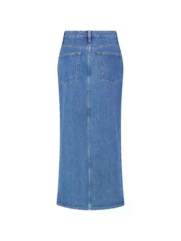 JIL SANDER Denim Maxi Skirt - Blue