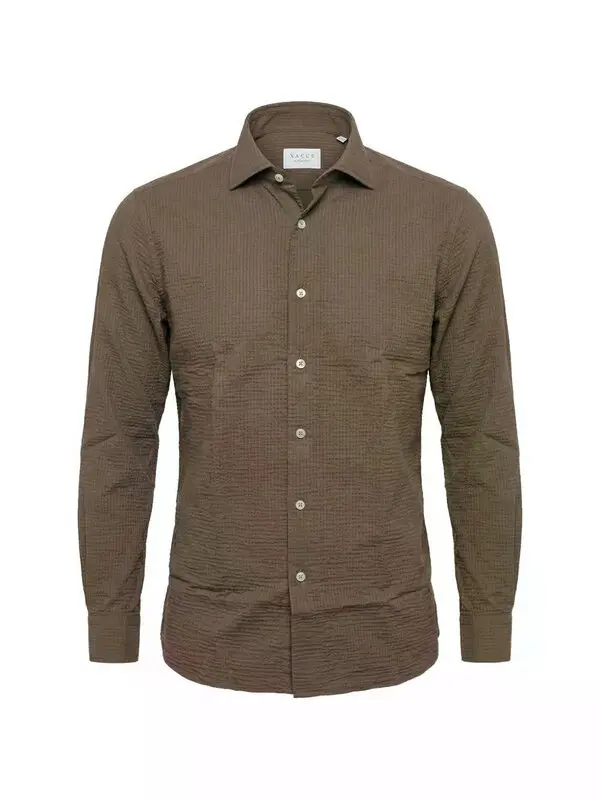 XACUS Long-sleeve Seersucker Shirt