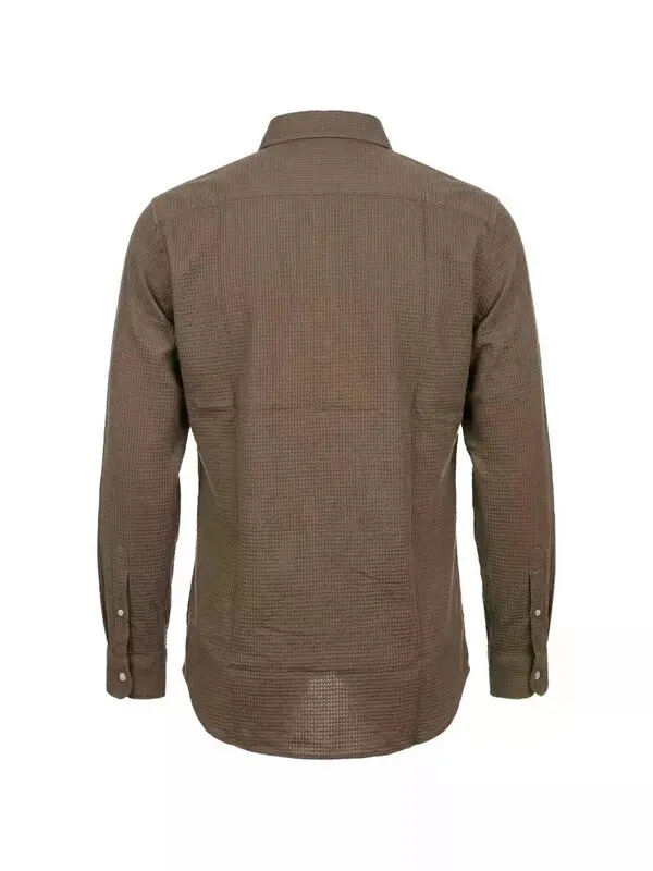 XACUS Long-sleeve Seersucker Shirt