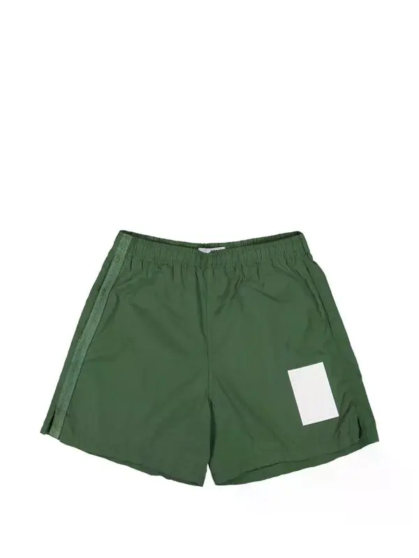 Stone Island Marina Logo-detail Swim Shorts - Green