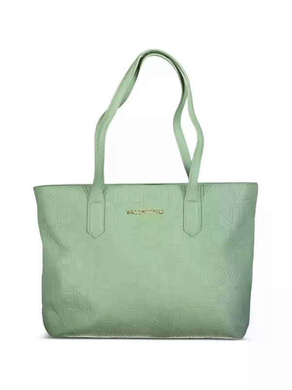 MARIO VALENTINO Embossed Logo Tote - Green