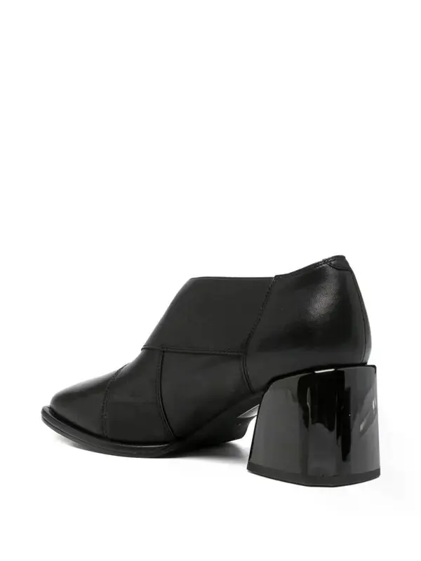 SERGIO MORETTI FIRENZE Panelled Block-heel Pumps